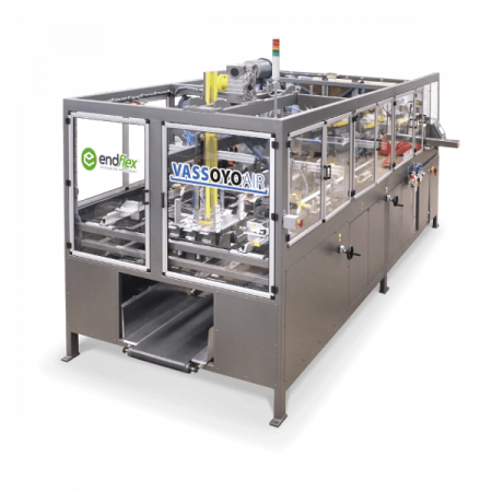 VassoyoAir Break Box automatic tray forming machine_front - EndFlex