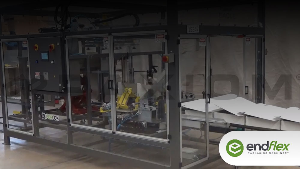 PopLok Top sheet feed for large trays with lids - EndFlex