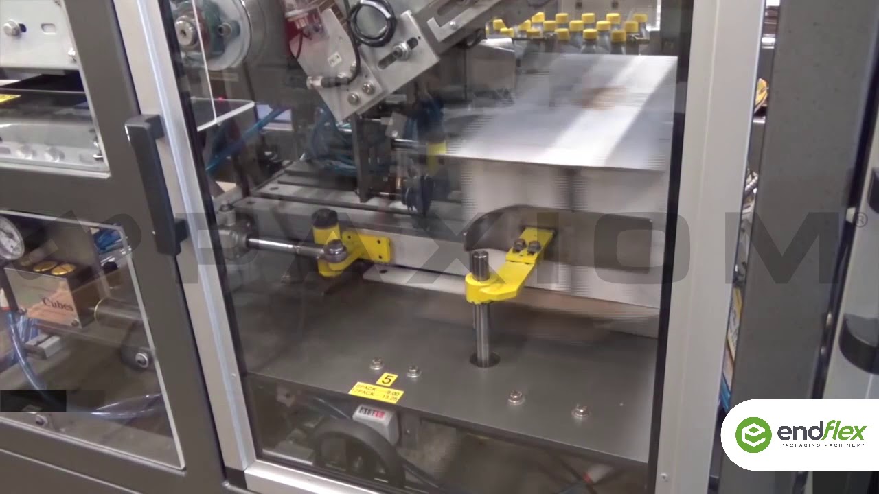 Motor Oil Container Case Packer - Boxxer All In One with Side Push Technology - EndFlex