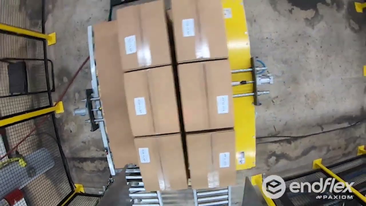 Z Zag Robotic Palletizing Cell with GoPro