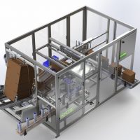 All-In-One Case Erector and Packer | End Of Line Machines