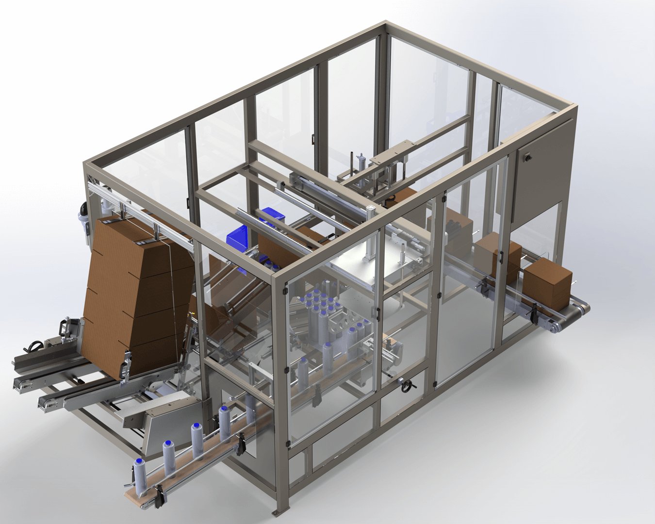 All-In-One Case Erector and Packer | End Of Line Machines